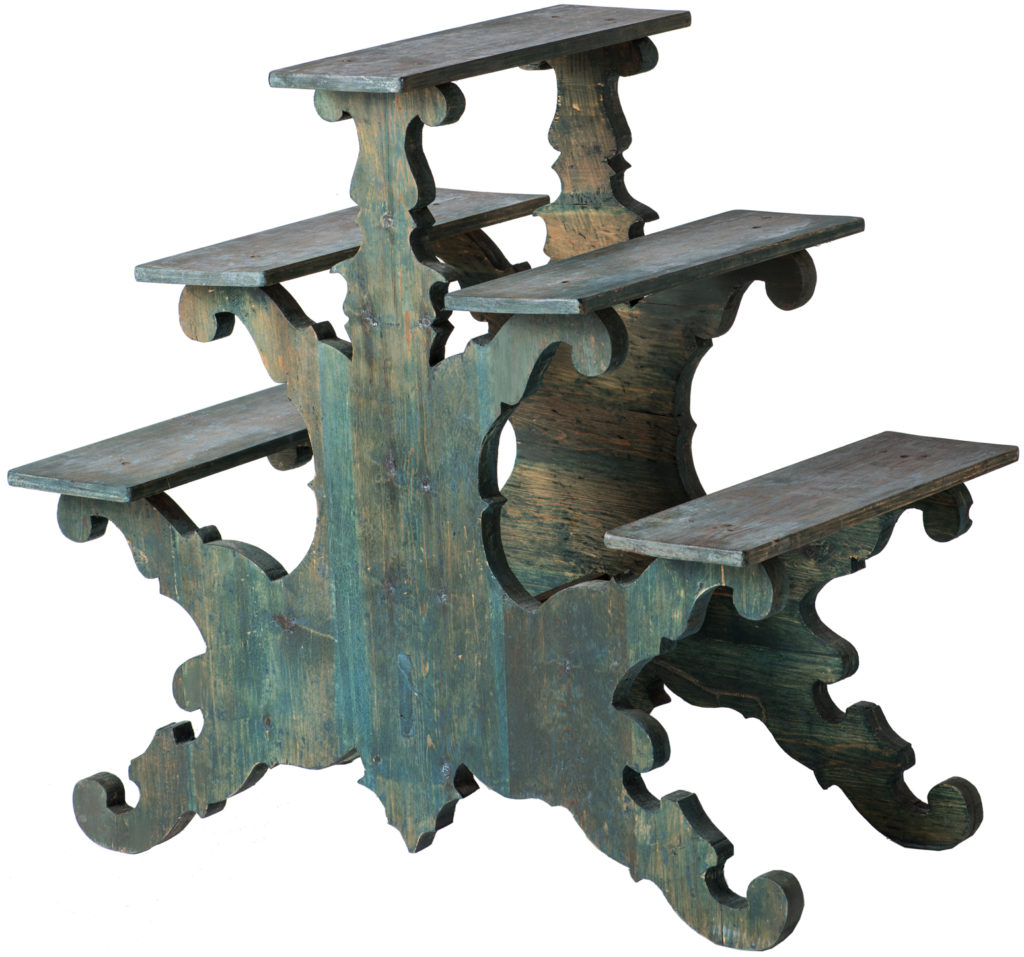 Sold A Swedish Two Sided Flower Stand Circa 1880