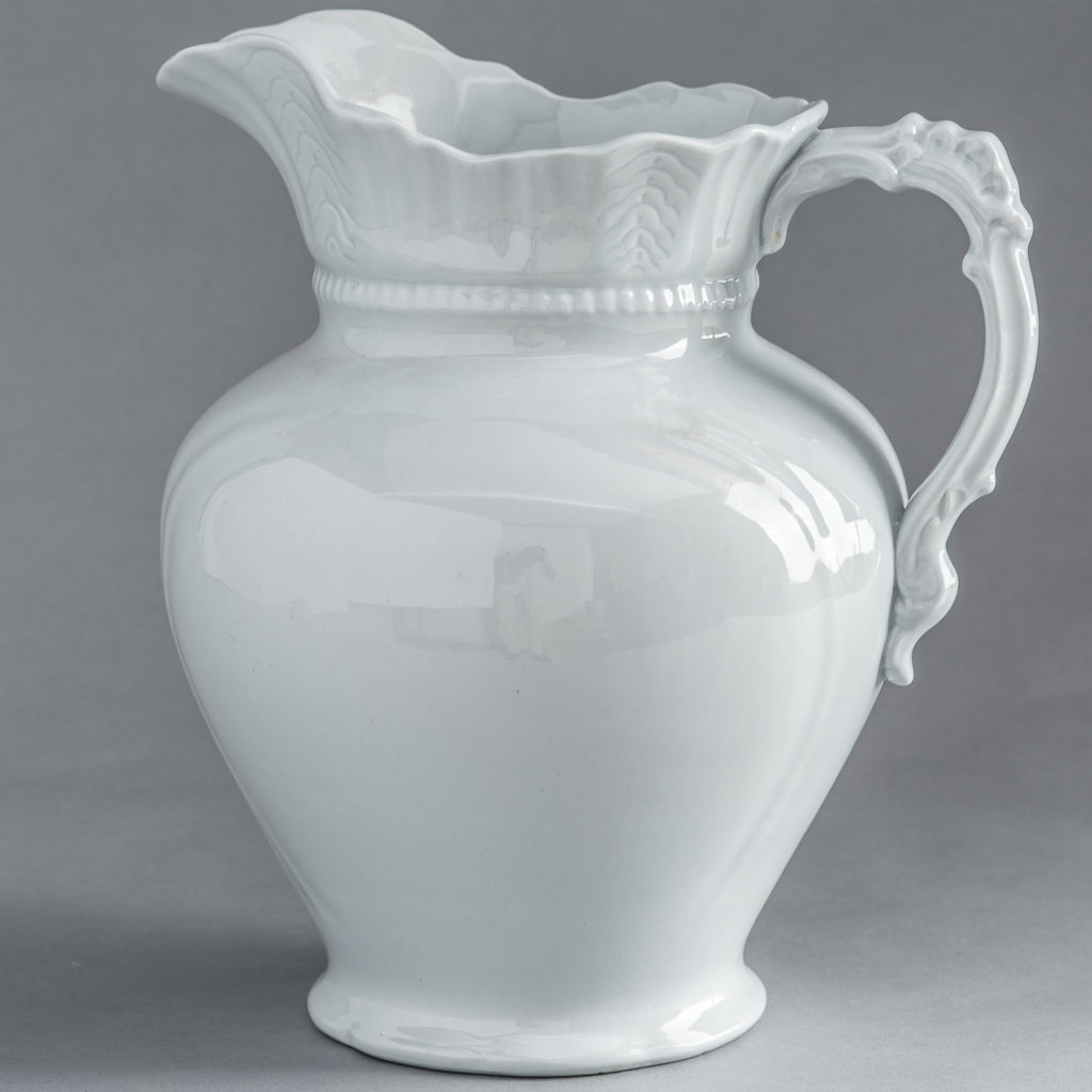 -SOLD- Royal Ironstone Pitcher circa 1870